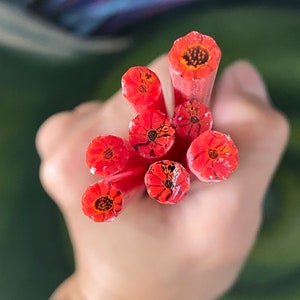 Momka’s Glass -- Gerber Red -- MB153 -- Borosilicate Glass Rods -- COE ...
