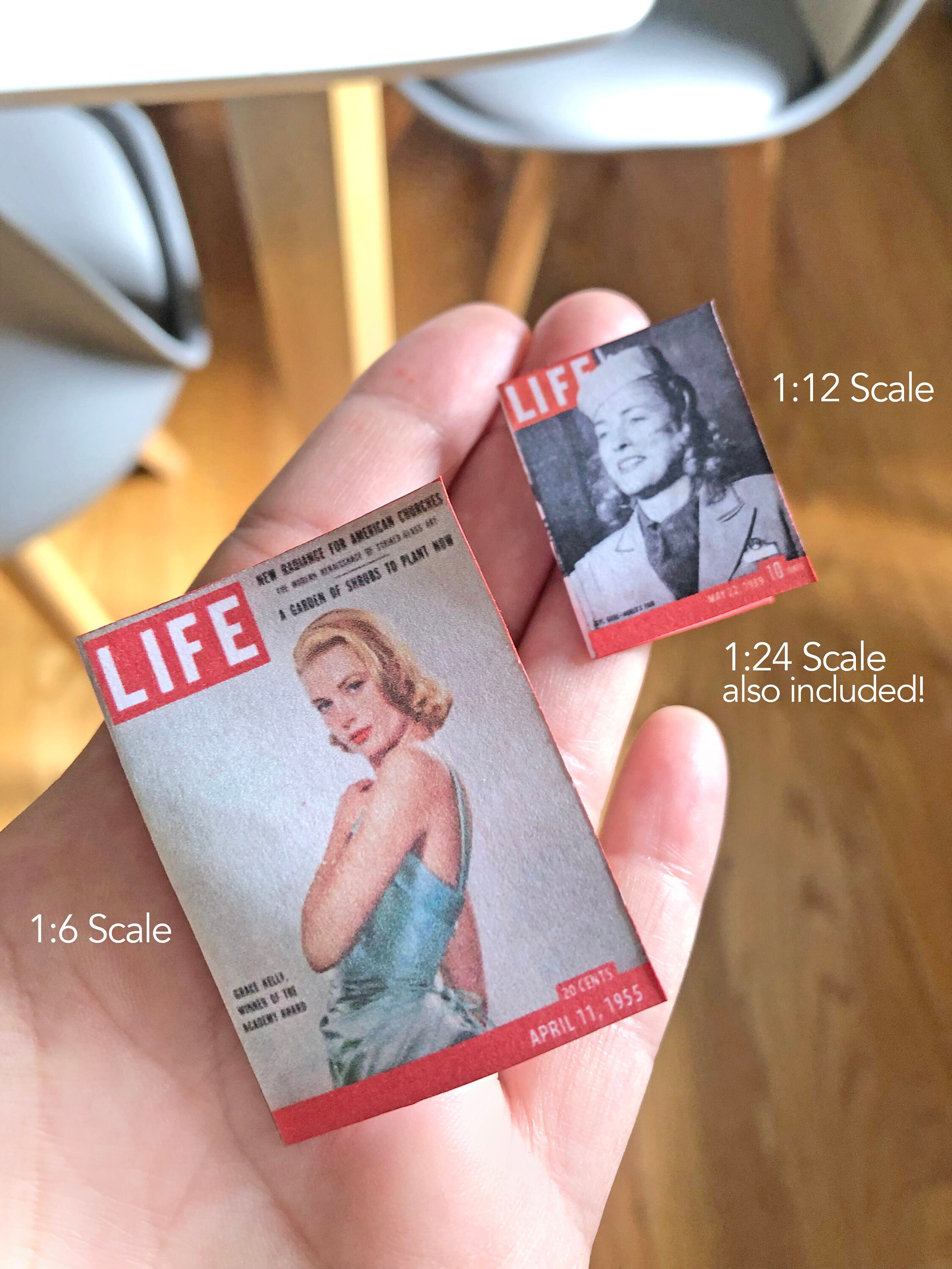 Mini Retro Magazine Covers, 4 Mini Mag Printables, Instant Download ...