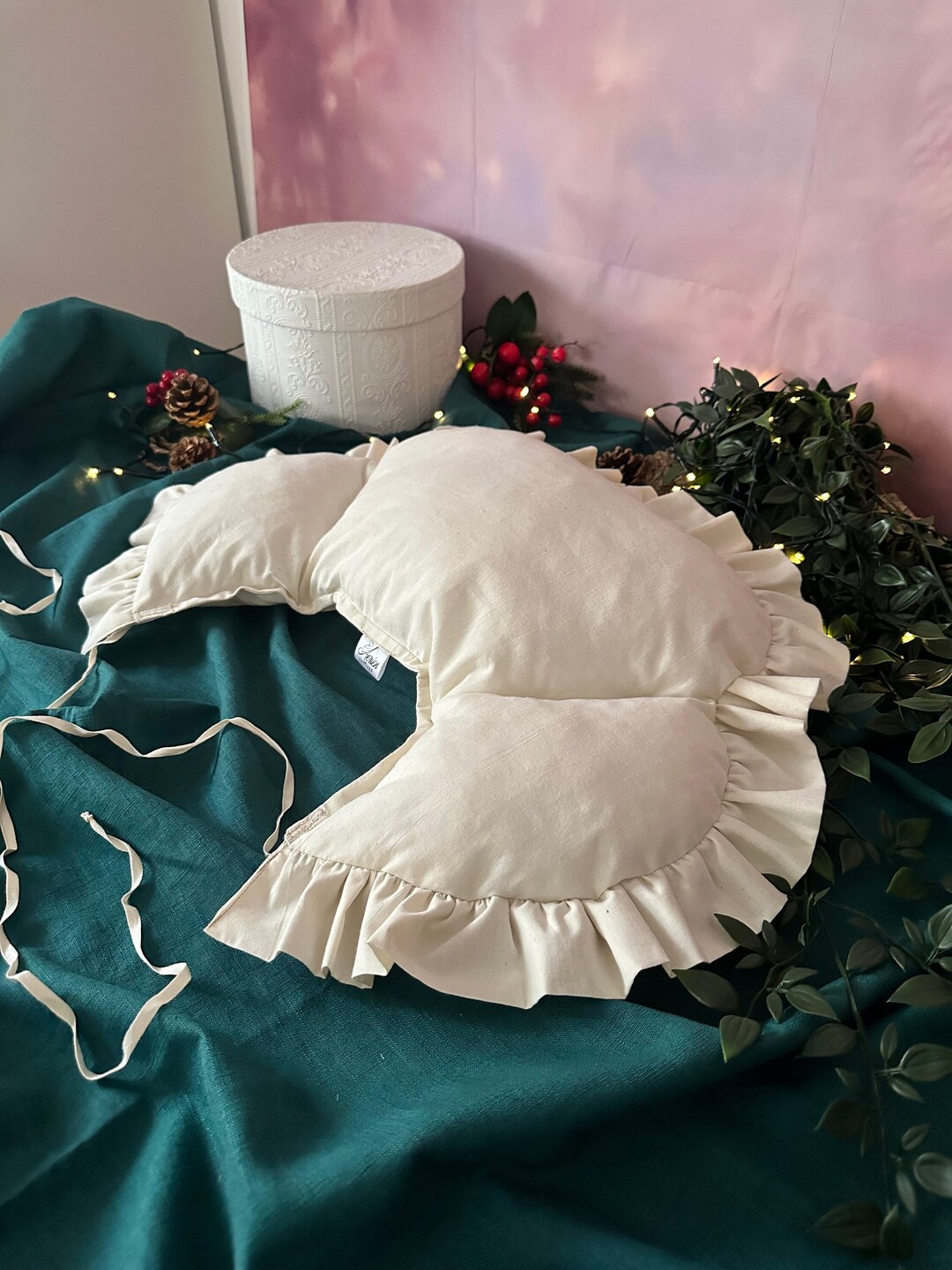 18th Century False Rump With Ruffles - Bum Pad - Hip Pad - Bum Roll - Etsy