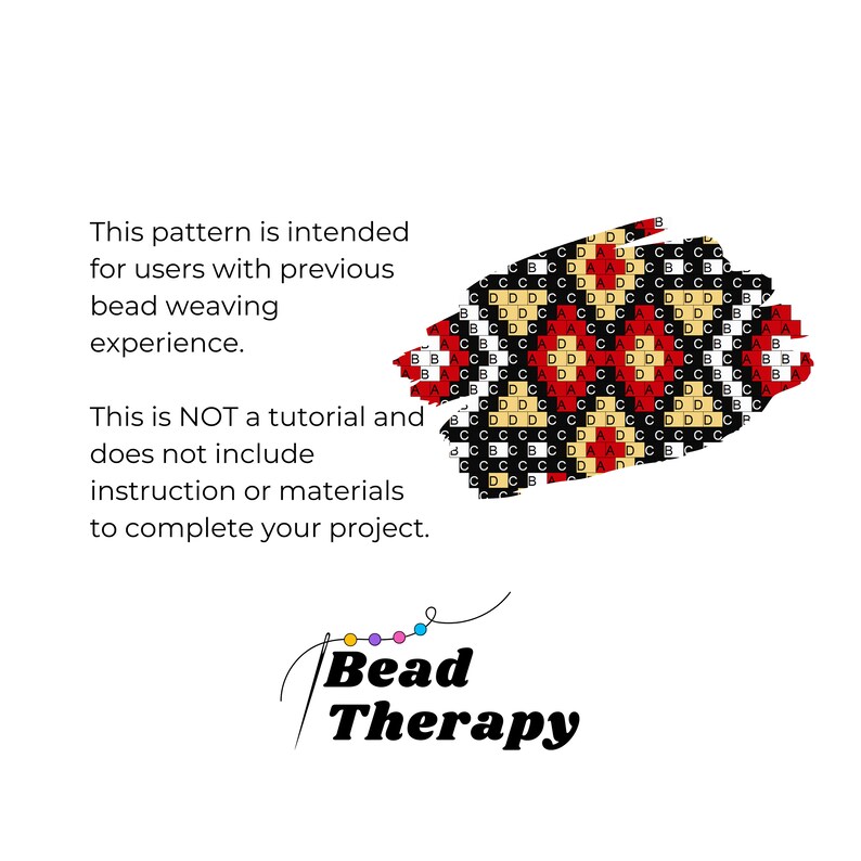 Diamond Brick Stitch Pattern, Delica Graph, Seed Beed Pattern ...