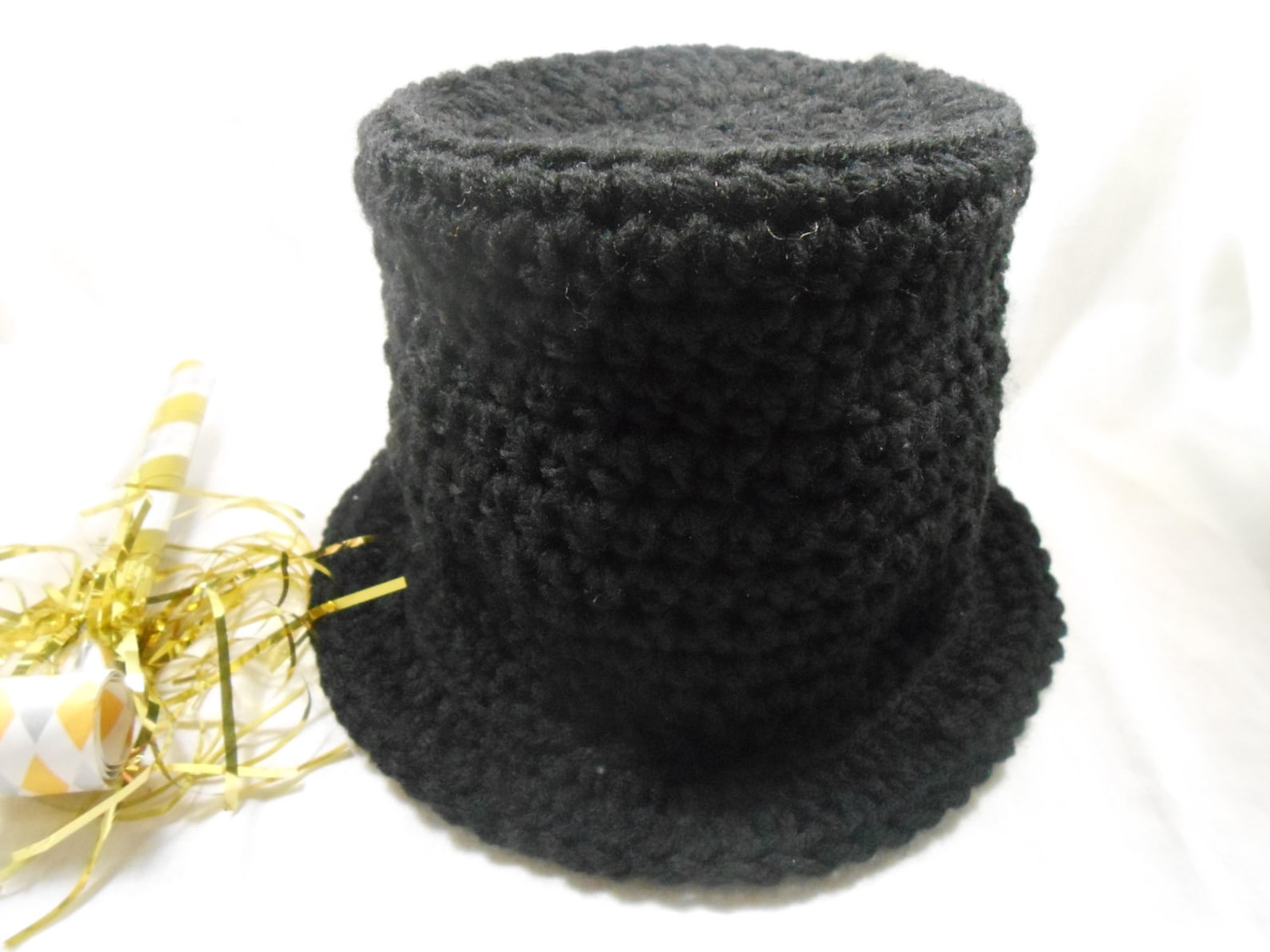 Crocheted Baby Top Hat Abraham Lincoln Hat Photography Prop - Etsy