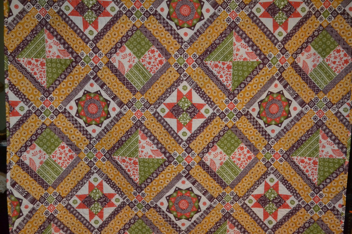 NEW Handmade 65x 65 Patchwork Cat & Bats Halloween Quilt - Etsy