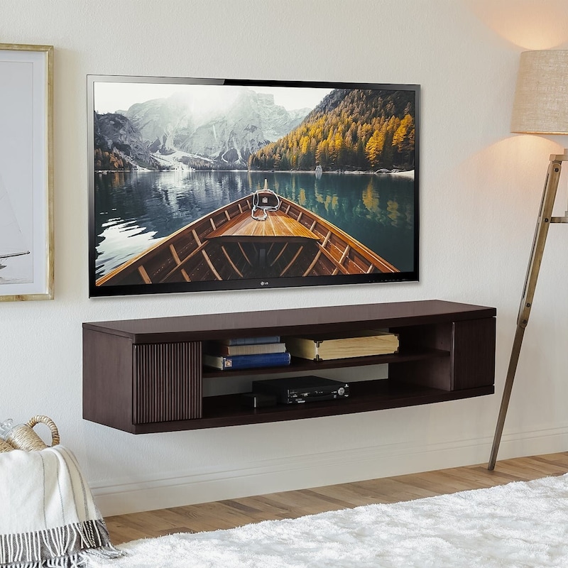 Floating Media Console - Etsy
