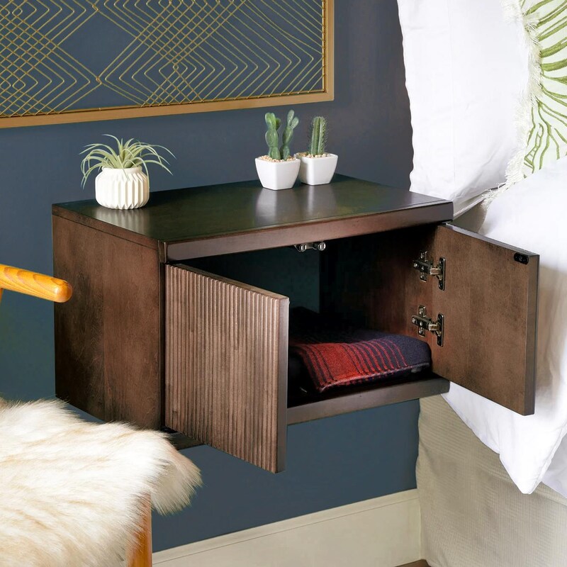 Wall Mounted Nightstand - Etsy
