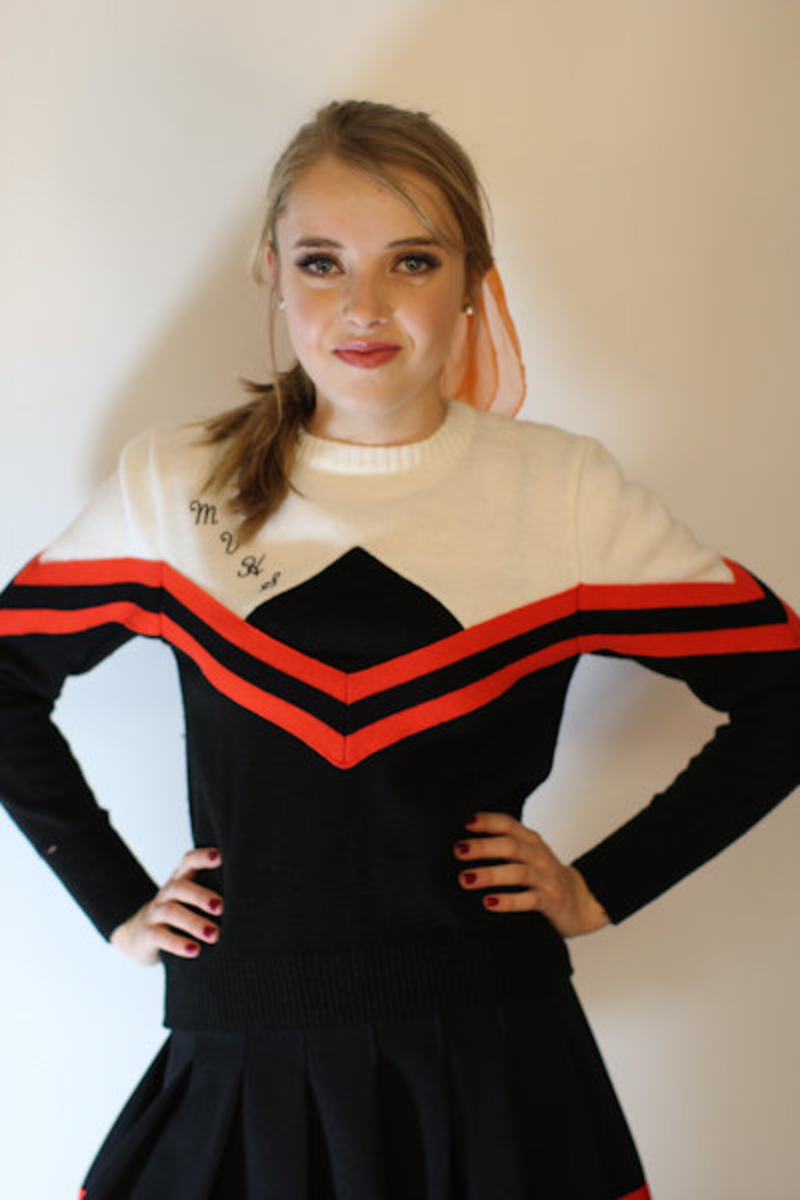 Vintage Authentic Cheerleading Uniform by Dehen Knitting Company ...