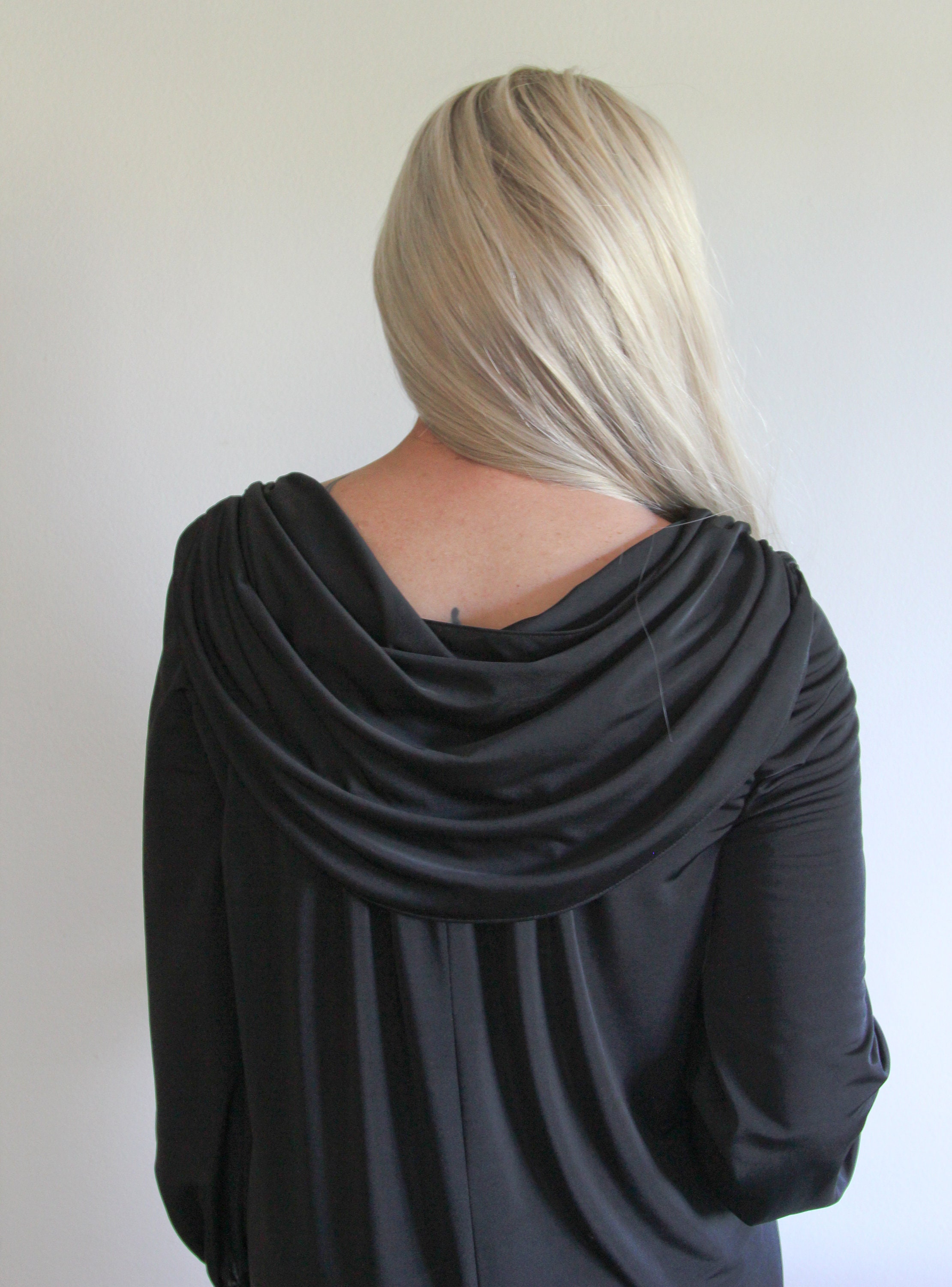 1970's Halston III Black Disco Dress in Polyester, Size 6 - Etsy
