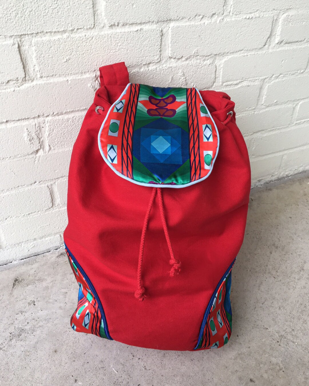 PDF Small Device Backpack Sewing Pattern Pdf, Bucket Backpack Digital ...