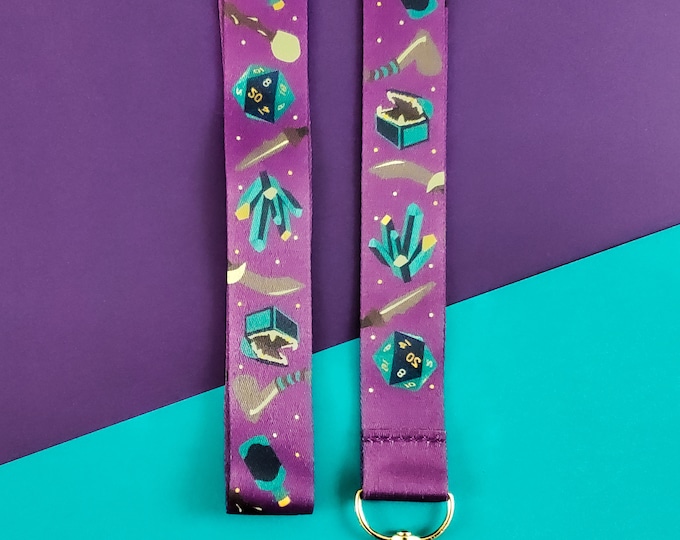 Funky Psychedelic Alien Rave Space Lanyard W/ Lobster Clasp | Etsy