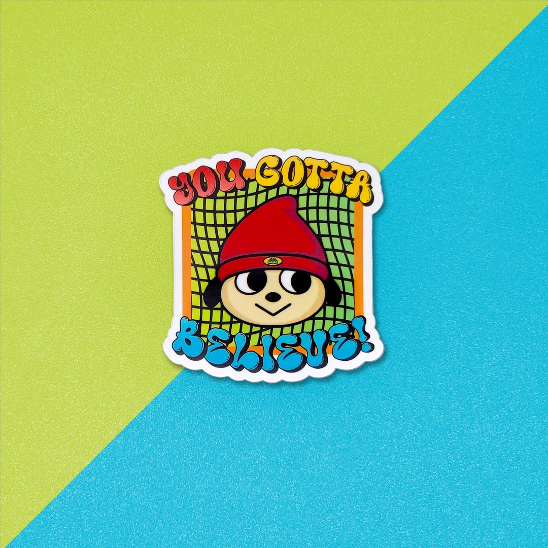 Parappa the Rapper Playstation Retro Vinyl Sticker - Etsy