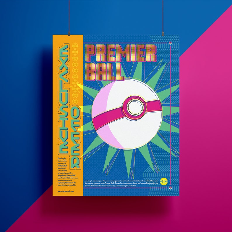 Pokemart Pokeball Poster Bundle: Poke Ball, Great Ball, Ultra Ball ...
