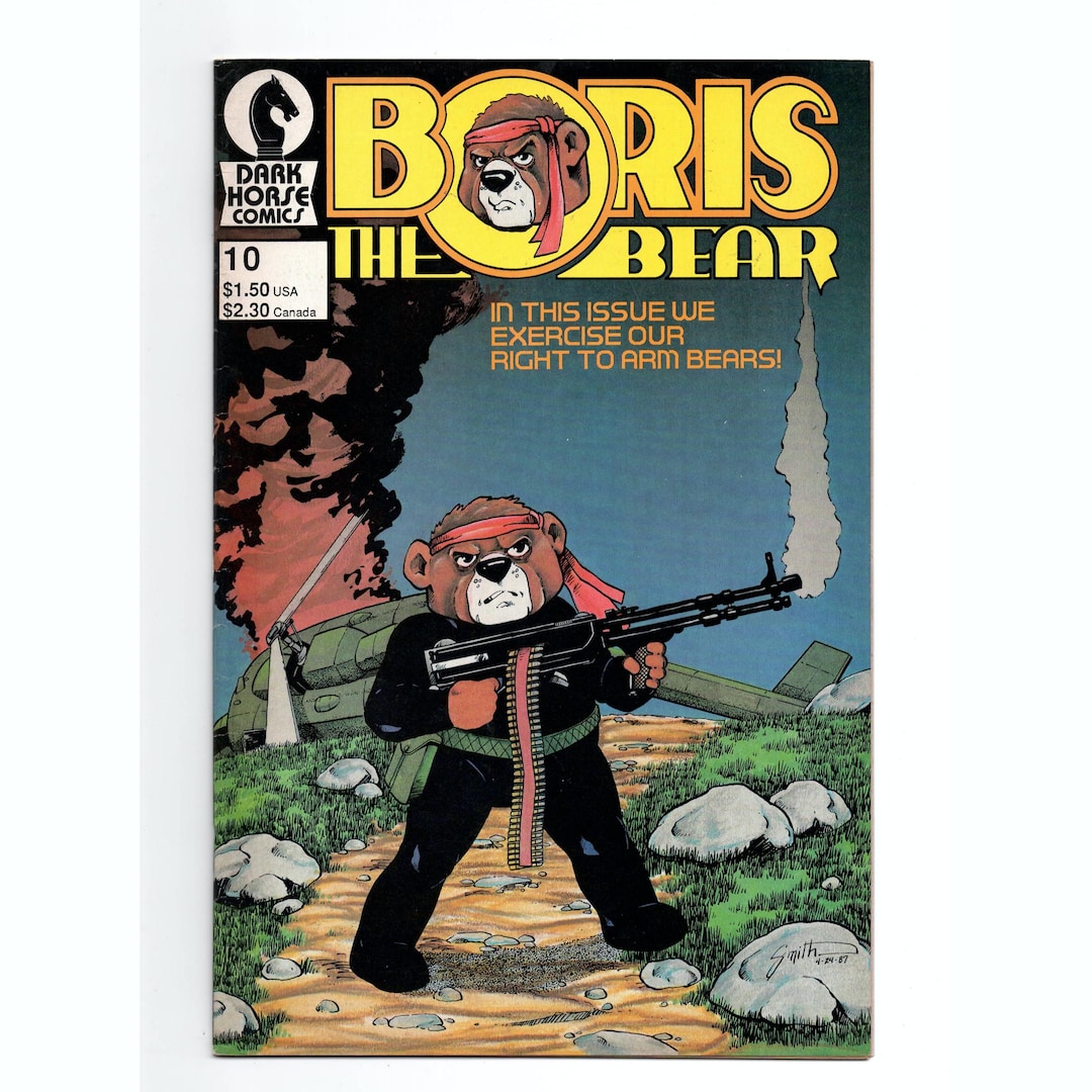 Boris the Bear #10 *lambo Second Blood Part One* Dark Horse Comics 1987 - Etsy