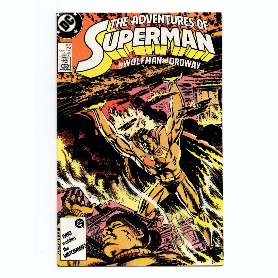 Adventures of Superman 432 marv Wolfman Story DC Comic - Etsy