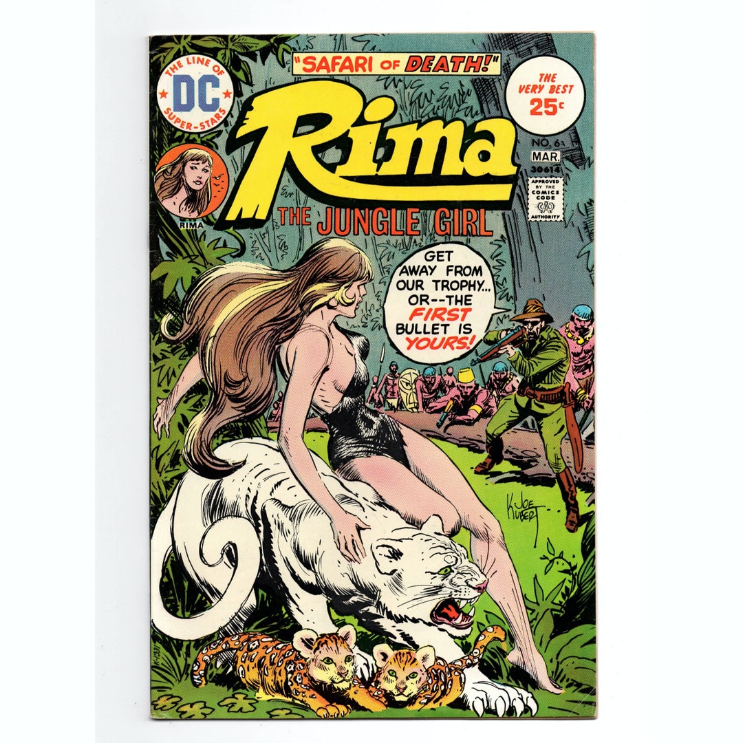 Rima the Jungle Girl #4 *safari of Death, Devil's Doctor* DC Comics ...