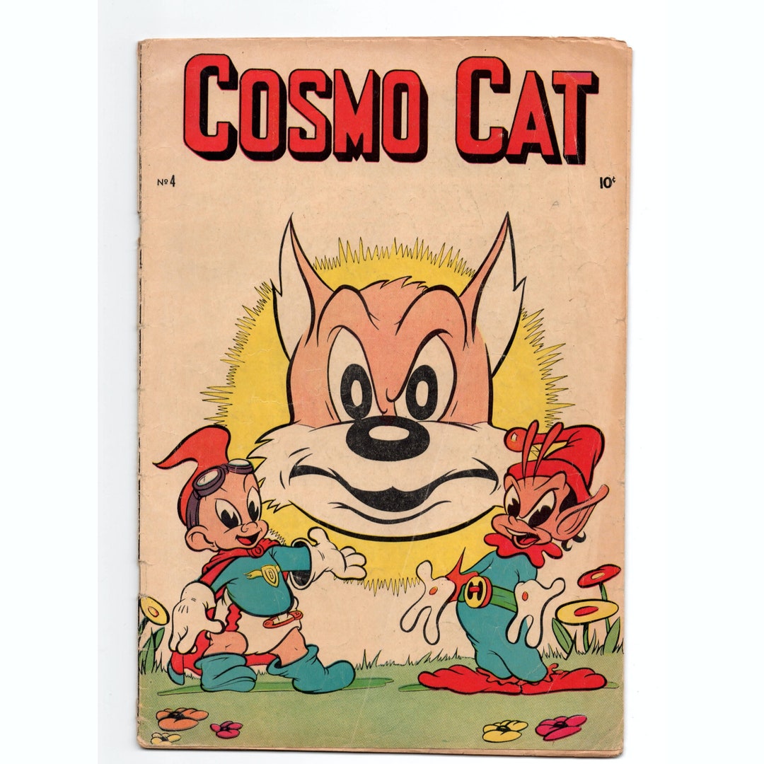 Cosmo Cat #4 Norion Comics 1959 Silver Age - Etsy
