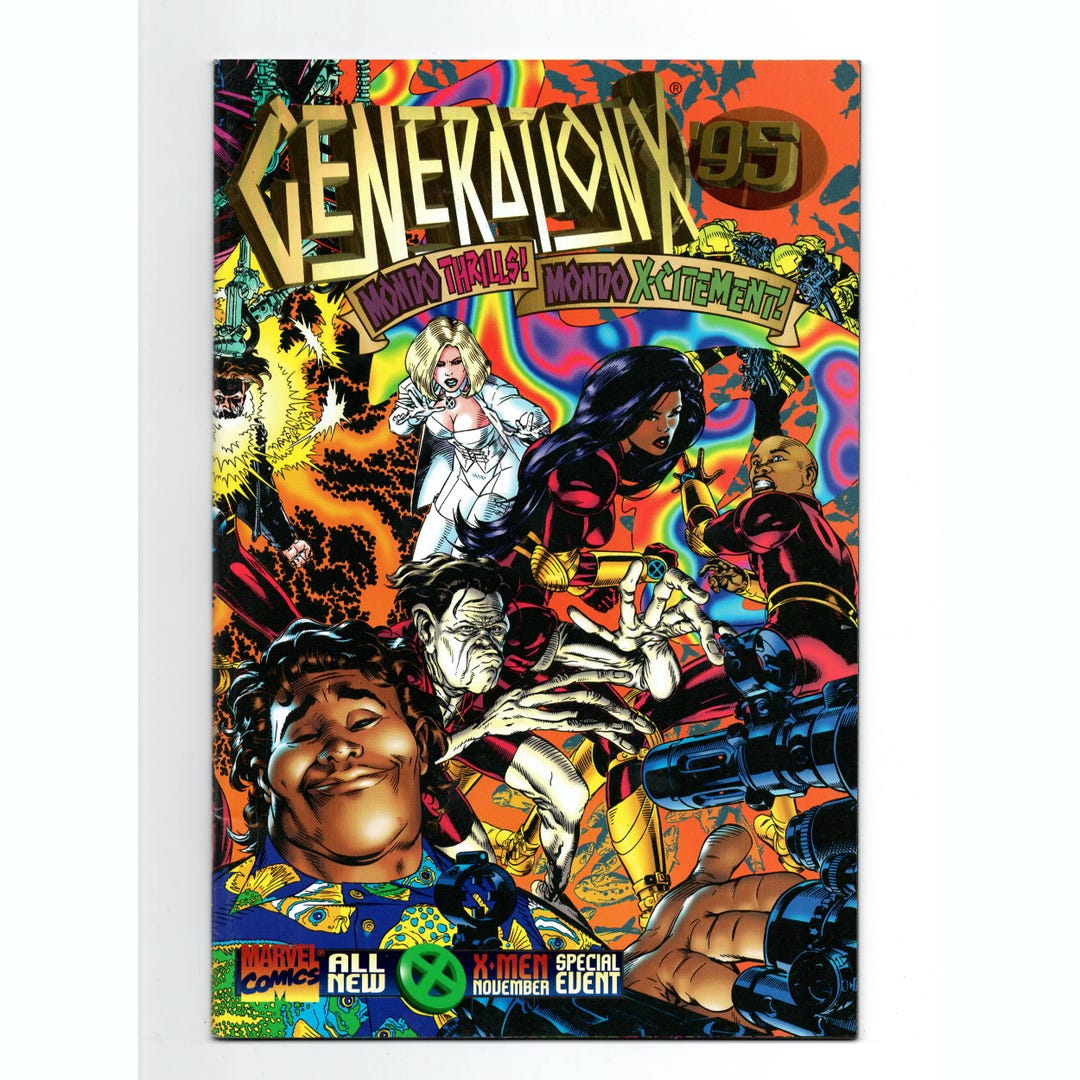 Generation X Annual #1995 *of Leather & Lace* Marvel Comics 1995 - Etsy