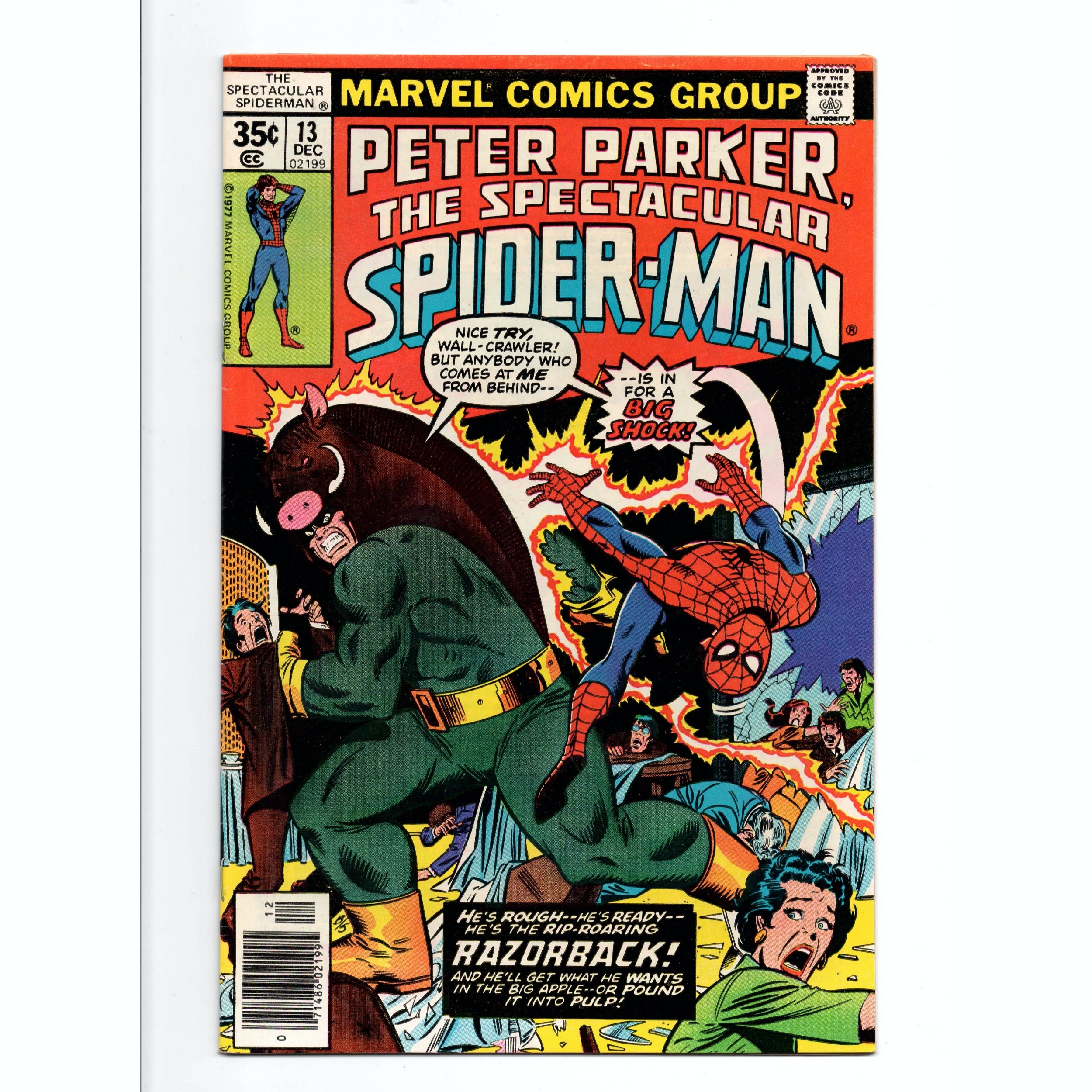 Razorback Marvel Comic