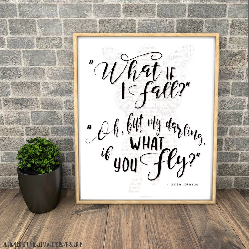 Printable Poster what If... 50x70 Cm Digital Poster, Quotes, Wall Decor ...