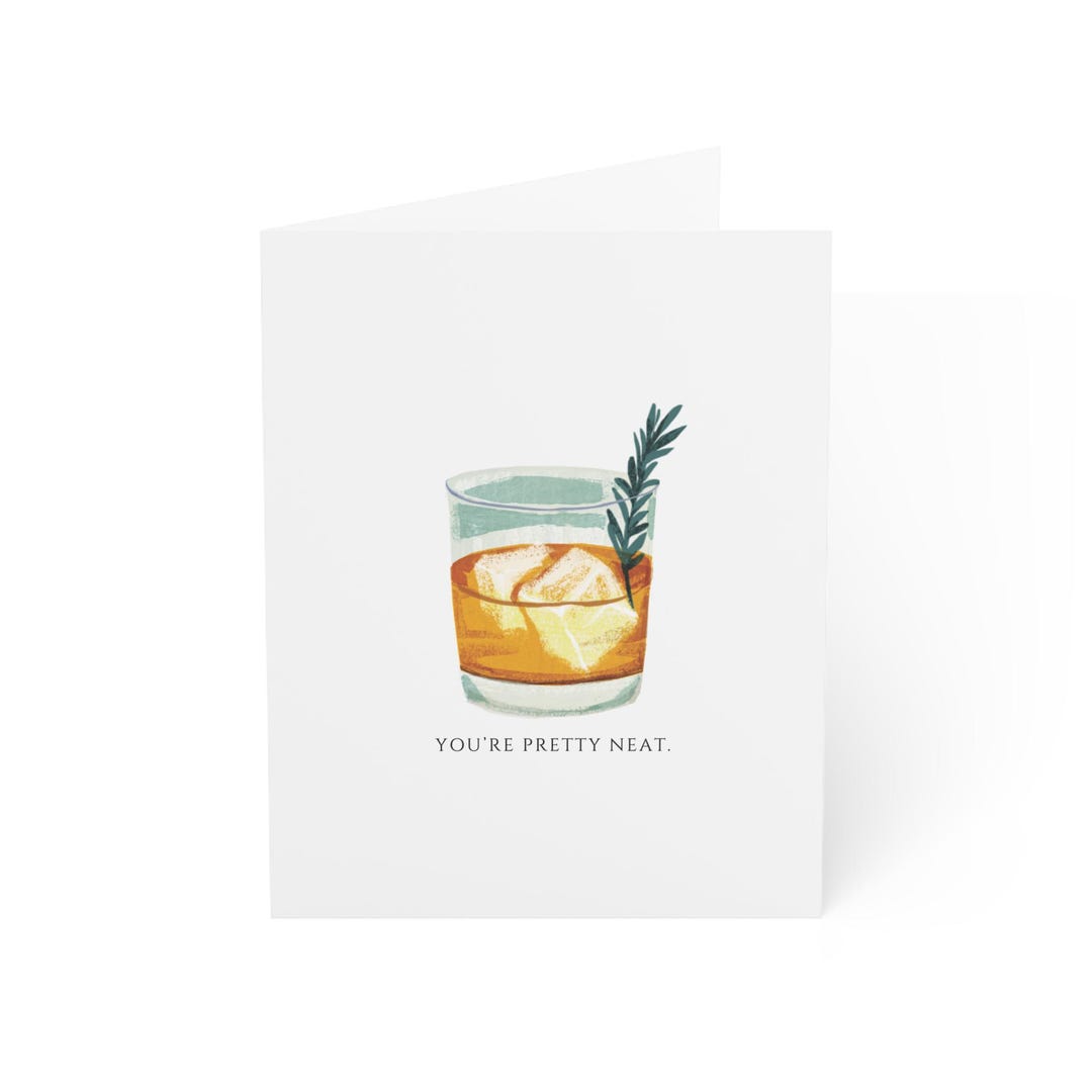 Sip & Send: Bourbon-inspired Greeting Card Collection Blank Inside for ...