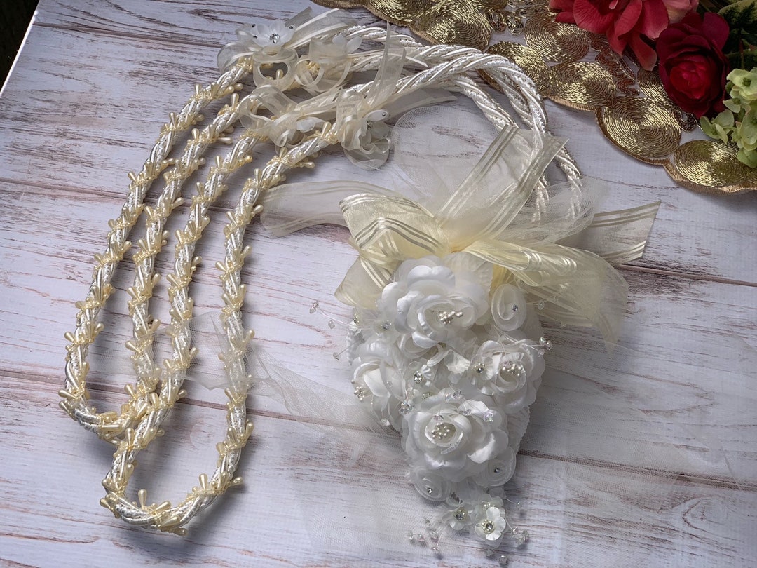 Traditional Wedding Lasso Ivory/ Lazo De Boda Tradicional/ Wedding Rope ...