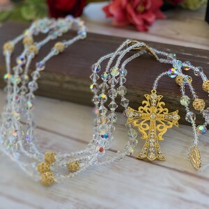 Swarovski Crystal Wedding Lasso Gold Plated / Authentic Swarovski ...