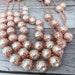 Swarovski Crystal Pearls Wedding Lasso Rose Gold Tone /lasso De Boda En ...
