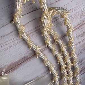 Traditional Wedding Lasso Ivory/ Lazo De Boda Tradicional/ Wedding Rope ...
