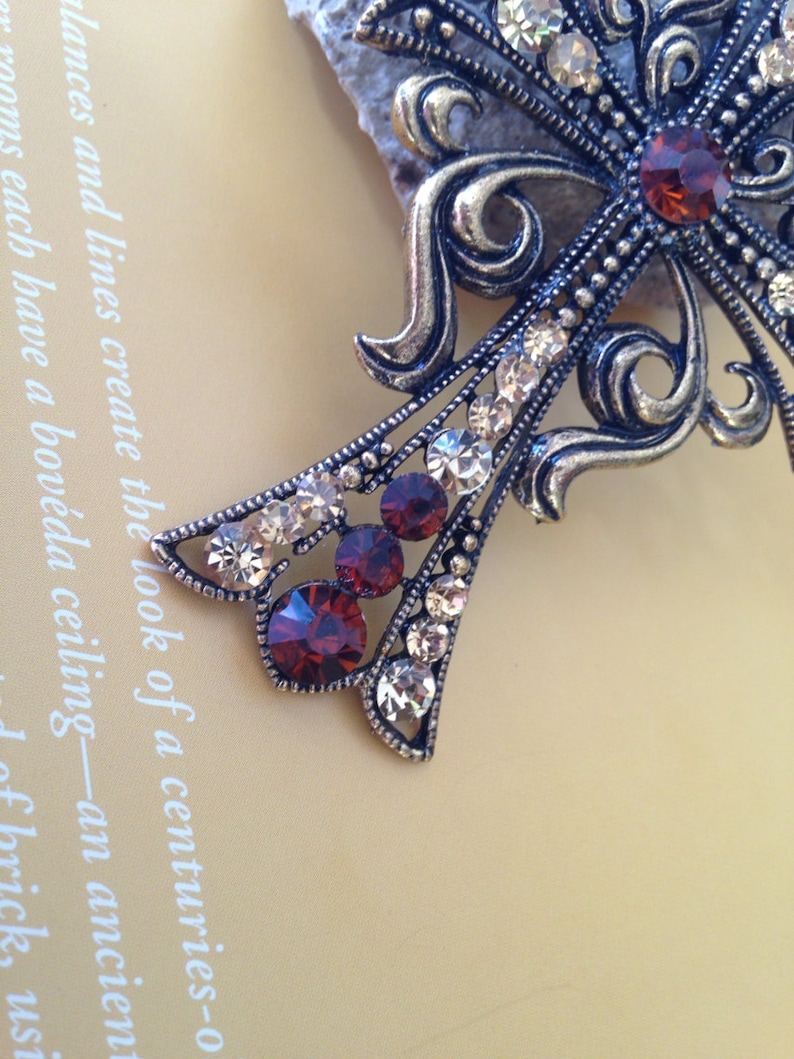 Embellished Cross Rhinestone and Crystals / Decorated Cross / - Etsy