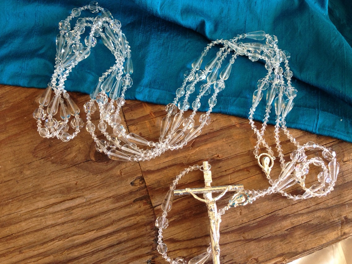 Clear Crystal Wedding lasso/ Lazo Matrimonial en Crystal | Etsy