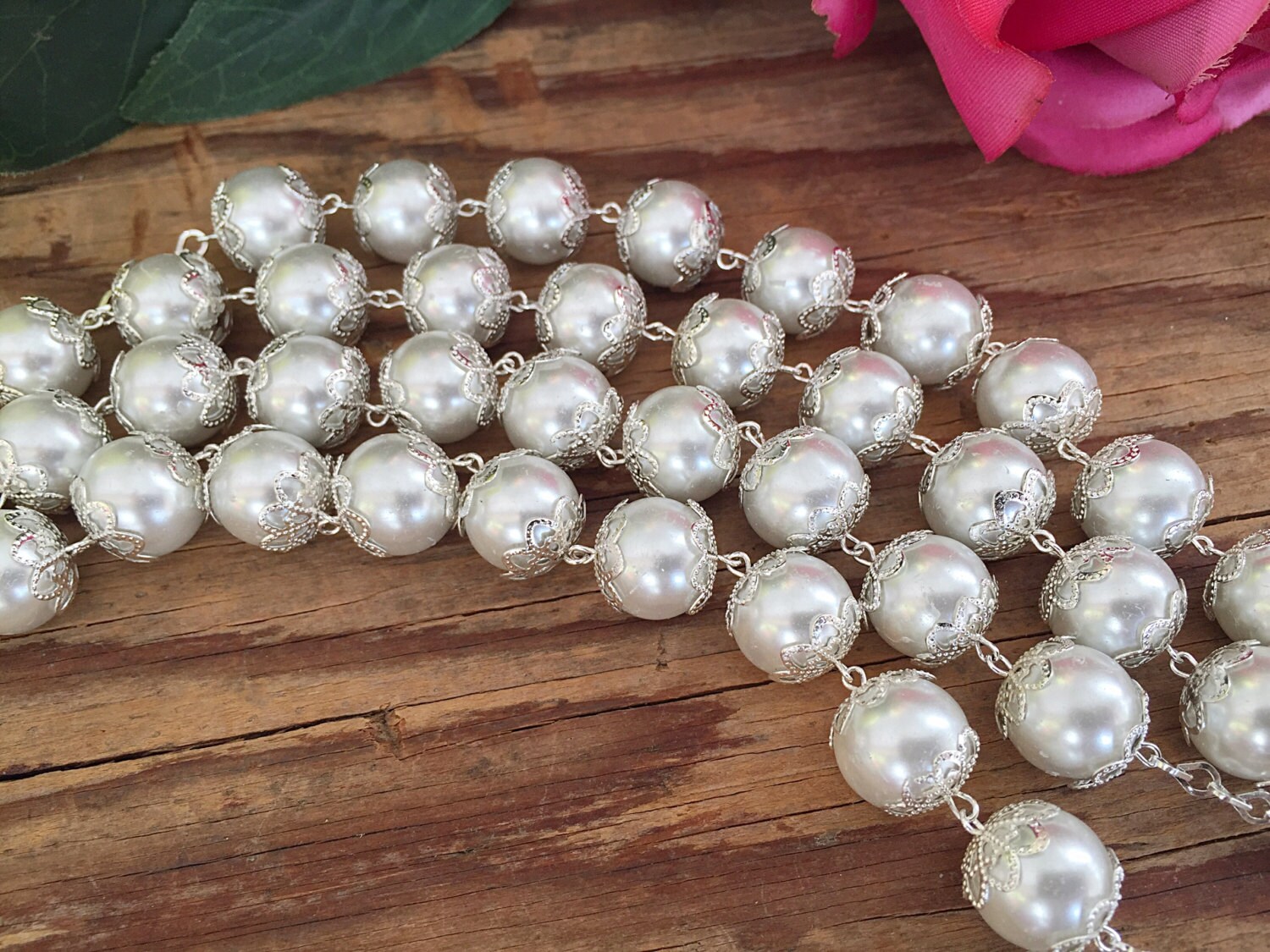 Free Shipping Swarovski Crystal Pearls Wedding Lasso/lasso De - Etsy