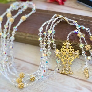 Swarovski Crystal Wedding Lasso Gold Plated / Authentic Swarovski ...