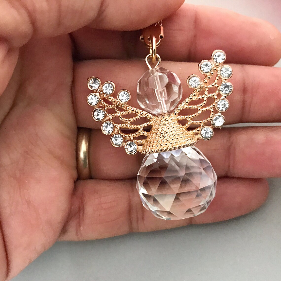 80 Angel Keychains for Baptism Favors With 80 Organza Bags / | Etsy