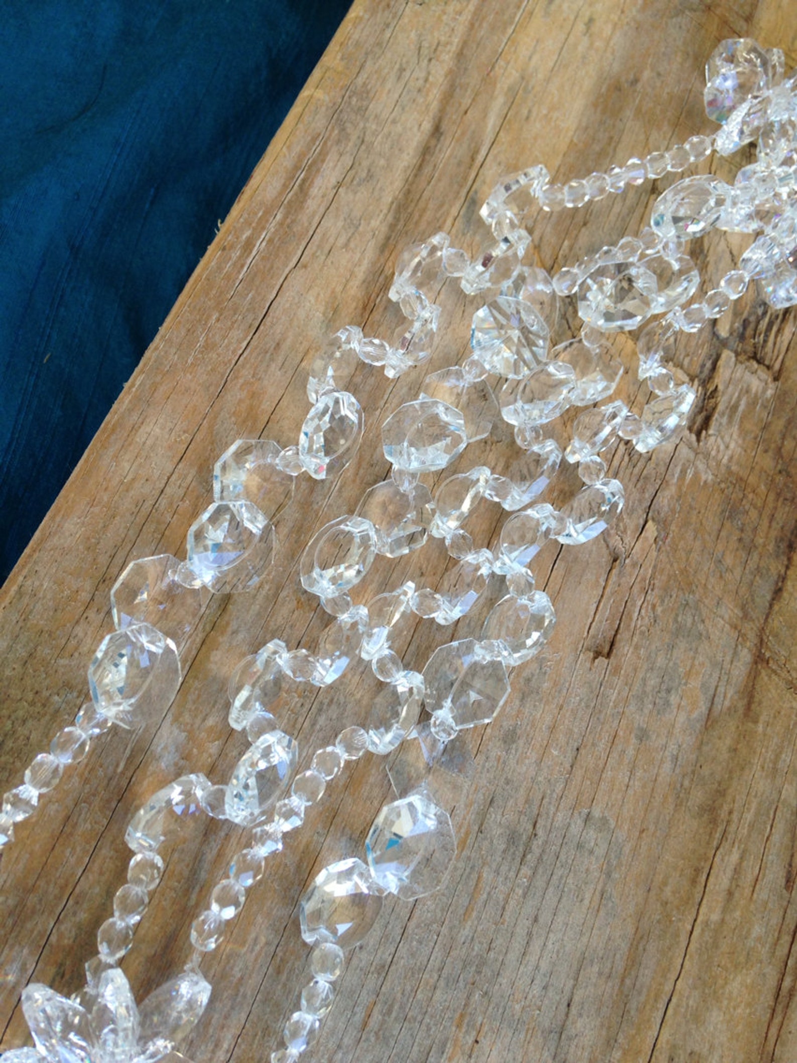 Octago Crystal Wedding Lasso/lasso De Crystal Con Octagones - Etsy
