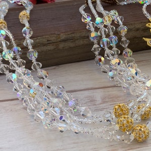 Swarovski Crystal Wedding Lasso Gold Plated / Authentic Swarovski ...