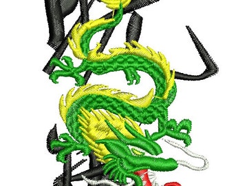 dragon Machine Embroidery Designs tested | Etsy