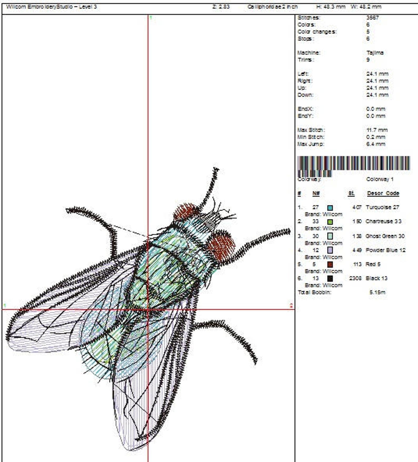 Realistic Green Fly Calliphoridae Machine Embroidery Designs - Etsy