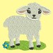 Baby Lamb (sheep) Machine Embroidery Design - Etsy