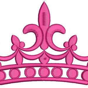 Crown Embroidery Design Design Tested - Etsy