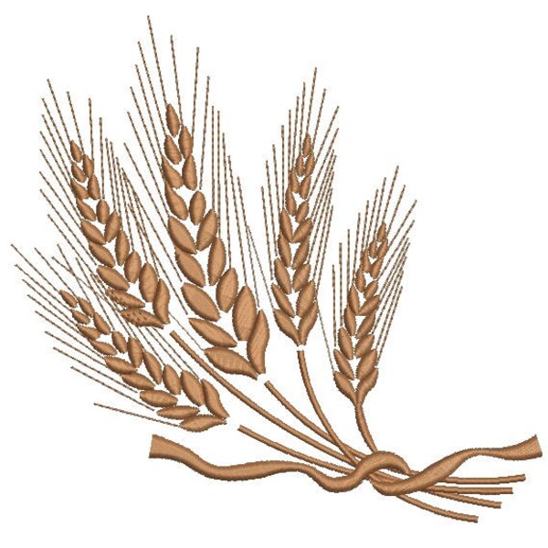 Wheat Embroidery - Etsy