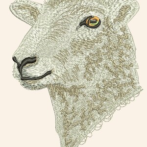 Lamb (sheep) Machine Embroidery Design - Etsy