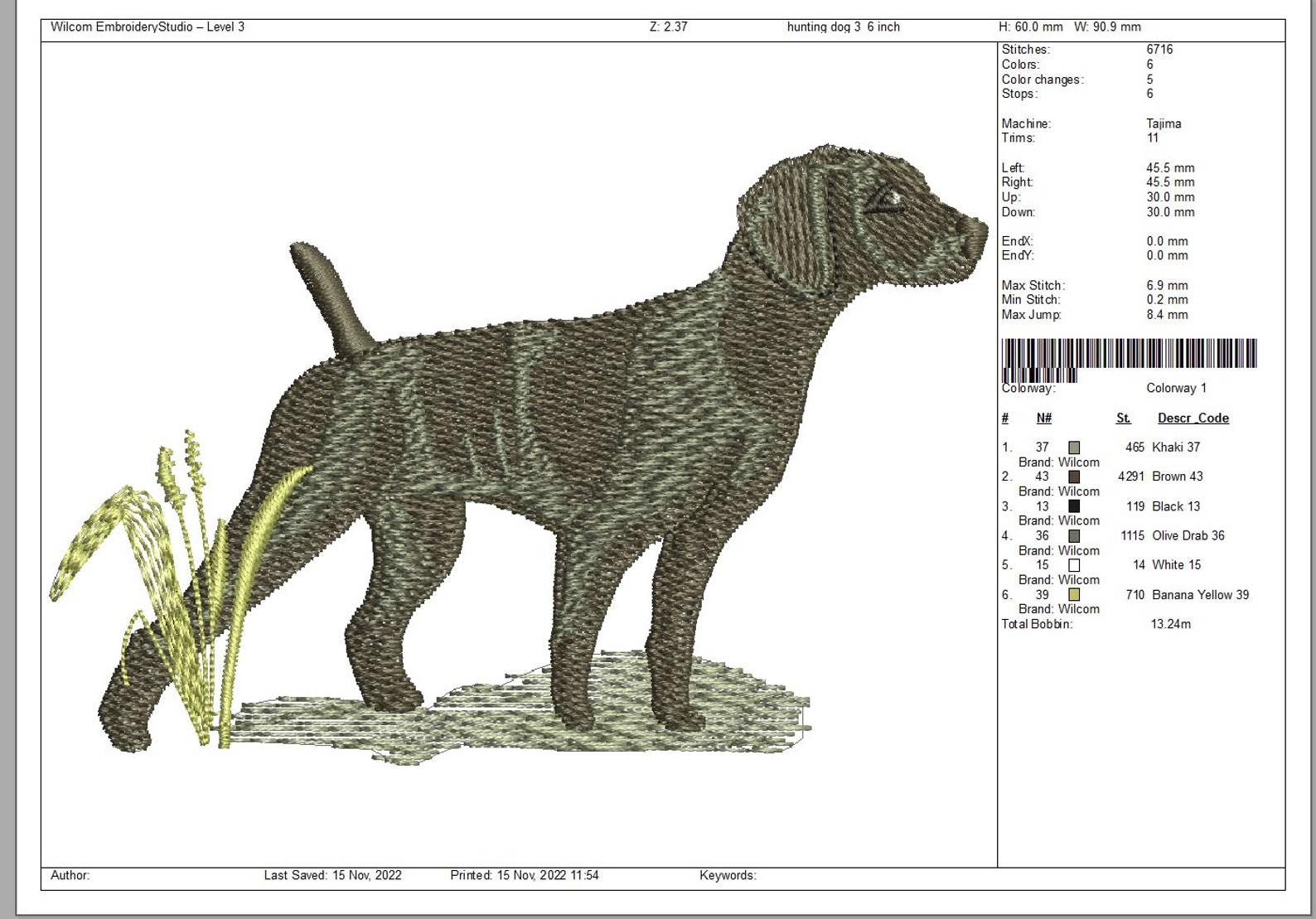 Hunting Dog Machine Embroidery Design / INSTANT DOWNLOAD / - Etsy