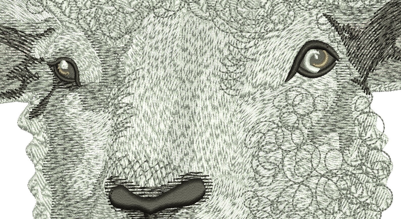 Lamb sheep Machine Embroidery Design - Etsy