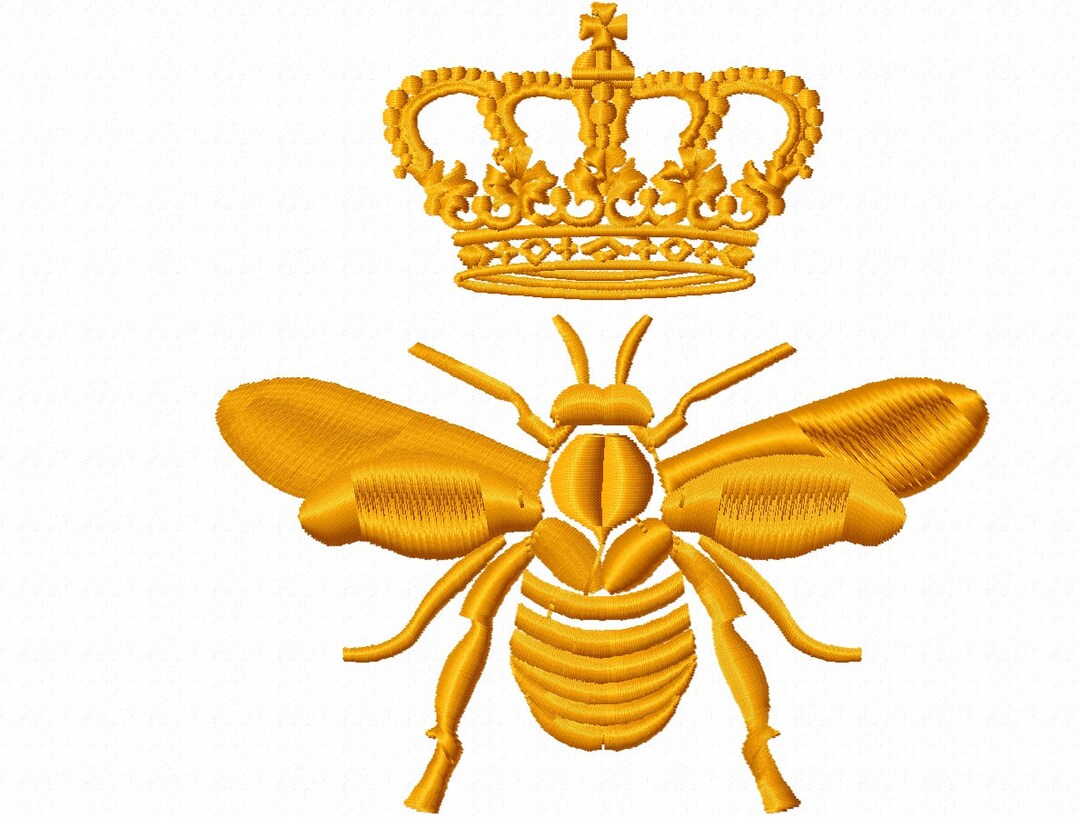 Napoleonic Bee Machine Embroidery Design, Instant Download - Etsy