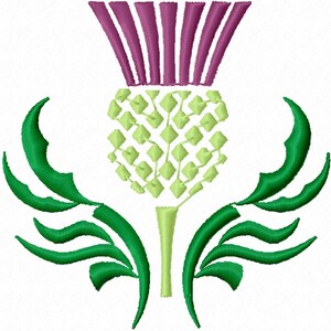 Thistle Embroidery - Machine Embroidery Design - Etsy
