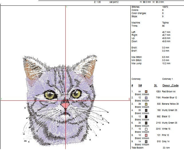 Cat Machine Embroidery Designs Tested - Etsy