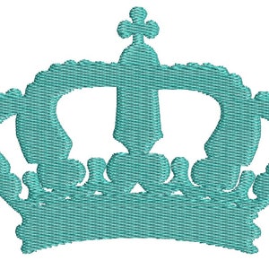 Simple Crown Embroidery Design , Two Sizes, Tested - Etsy