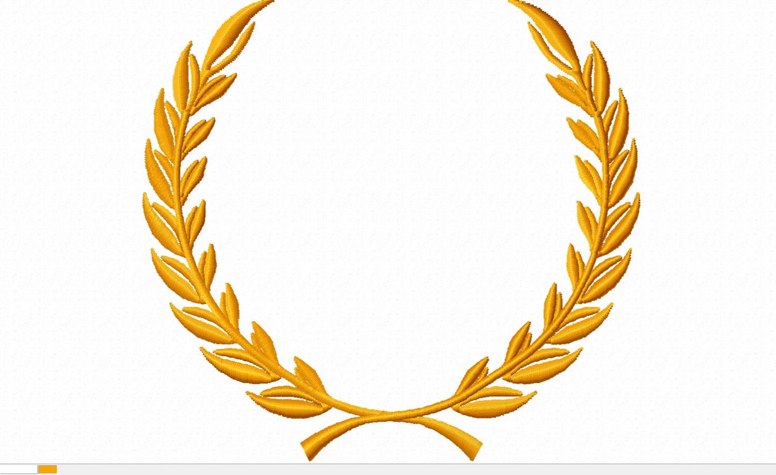 Gold Award Wreath Laurel Wreath Machine Embroidery Design 6 Sizes ...