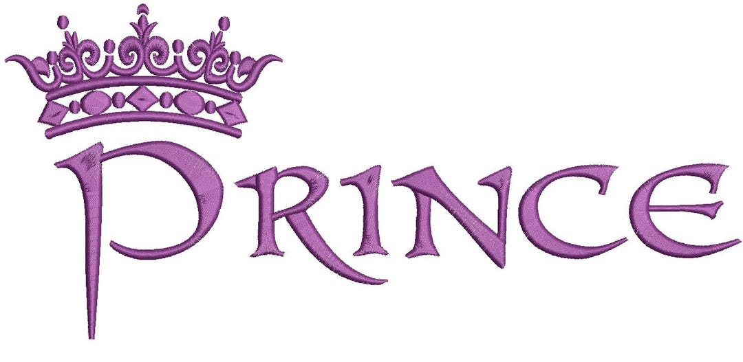 Prince Crown Machine Embroidery Design Instant Download - Etsy