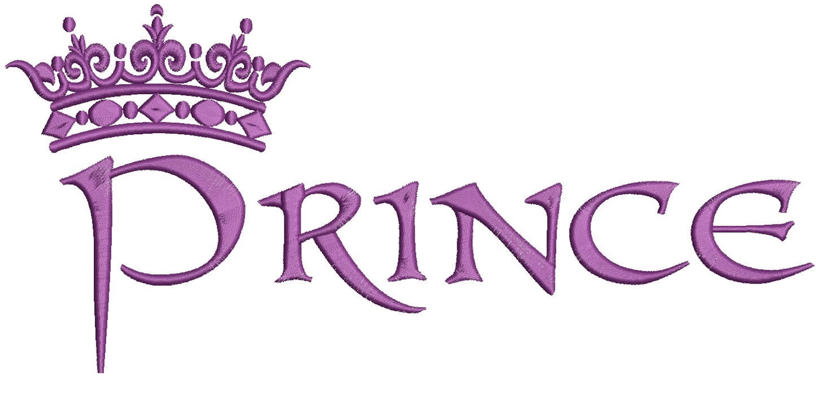 Prince Crown Machine Embroidery Design Instant Download - Etsy