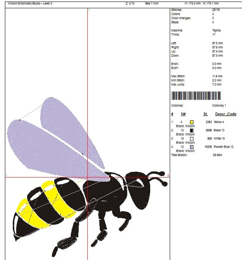 Realistic Bee Large Size 7 5 and 4 Inches machine | Etsy