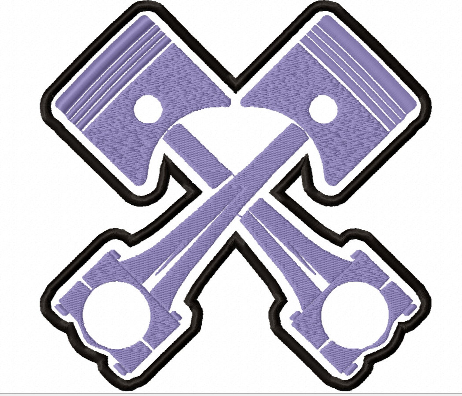 Crossed Engine Pistons Biker Gift / Motorcyclist / Biker - Etsy